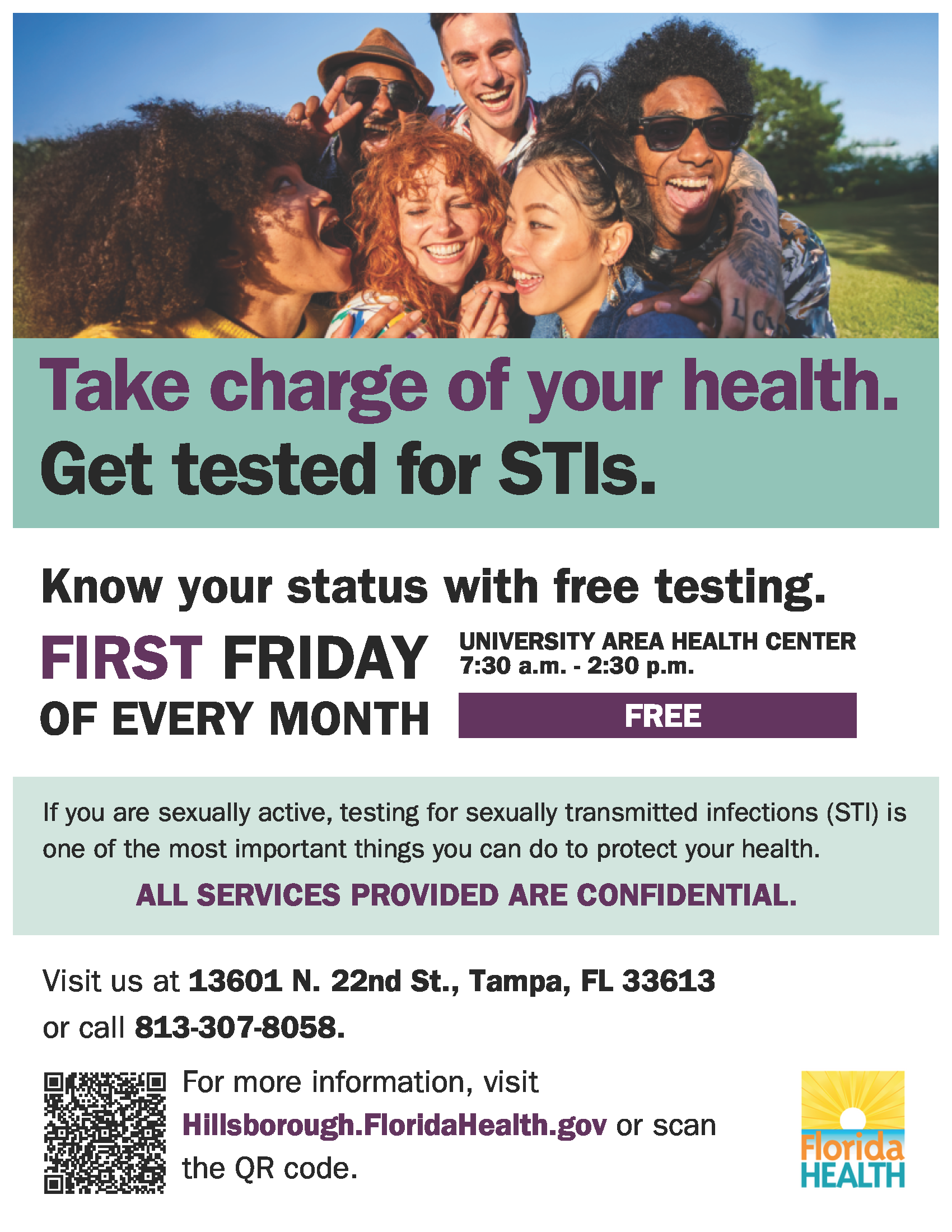 Hillsborough Free Testing Event – STD Clinic - February 6, 2026